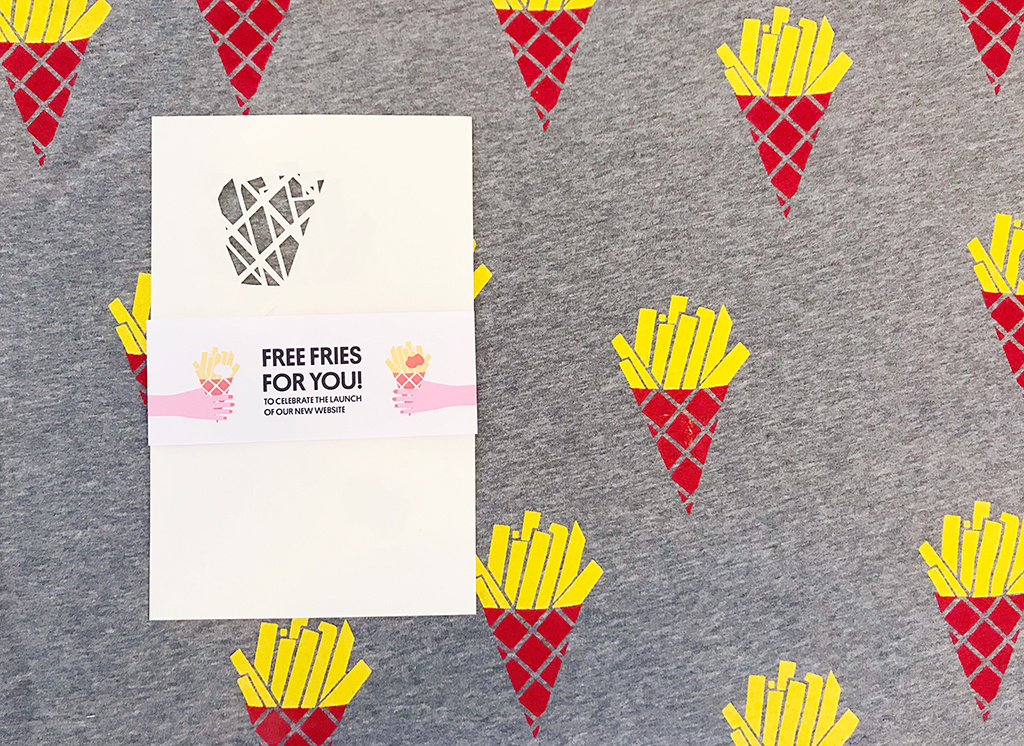 FREE FRIES FOR EVERYONE!